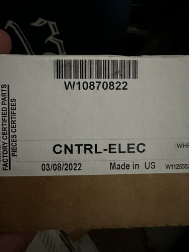 W10870822 Whirlpool Emitter Control Board Brand New OEM | eBay