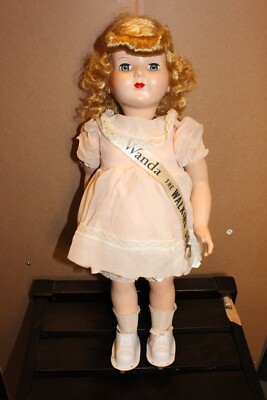 Wanda The Walking Doll WORKS Advance Doll & Toy Co 18" 1950's Hard ...