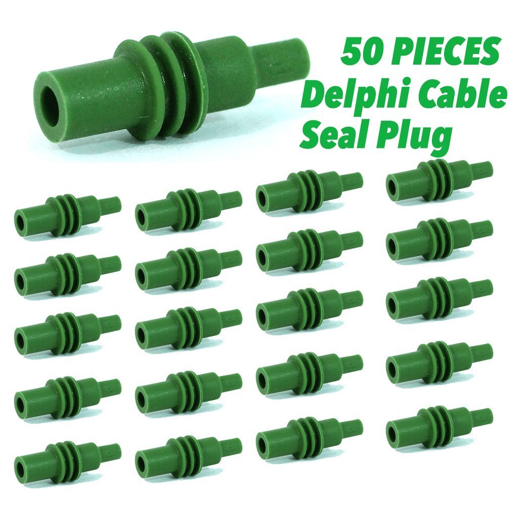Delphi Weather Pack Metri-pack 280 Series Cavity Plugs Seal (Pack of 50 ...