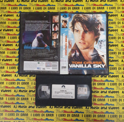 VHS film VANILLA SKY 2002 tom cruise penelope cruz PARAMOUNT PVT 50630 ...