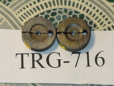 Thread Ring Gage Set 5-44 GO & NO GO TRG-716 | eBay