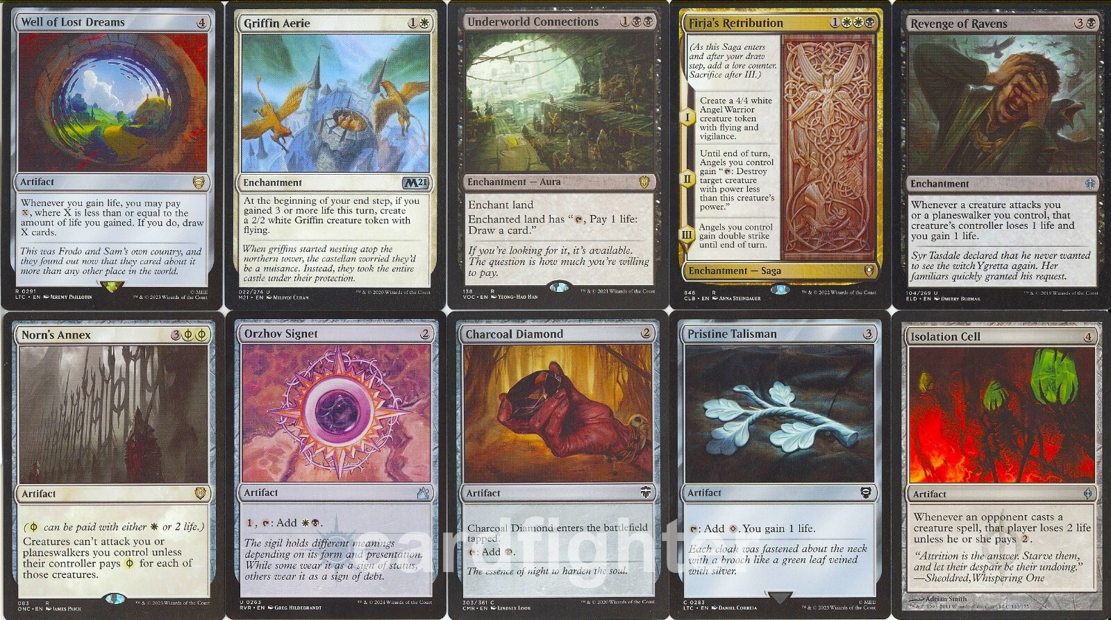 Custom Lifegain Theme Commander EDH Deck - Liesa, Shroud of Dusk - MTG ...
