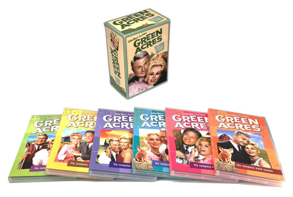 Green Acres Complete Series Seasons 1-6 (DVD 24-Disc Box Set) us-Free ...