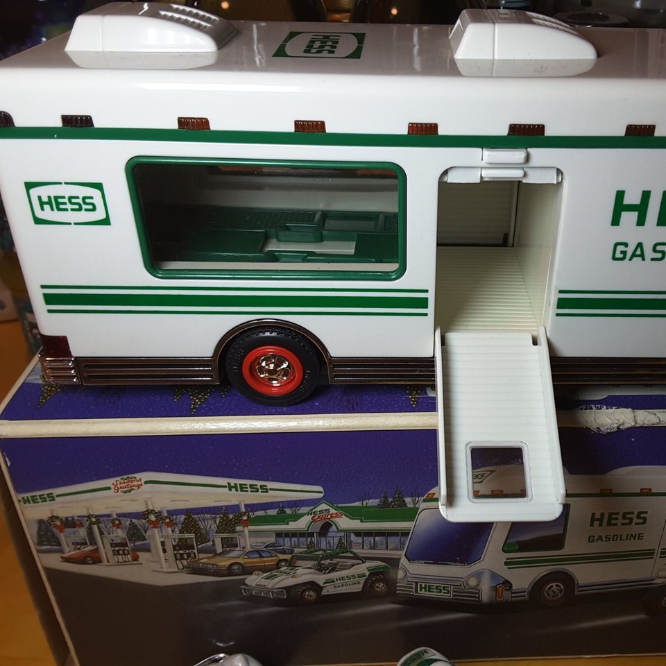 Vintage Hess 1998 Toy Truck RV Recreation Van with Dune Buggy ...