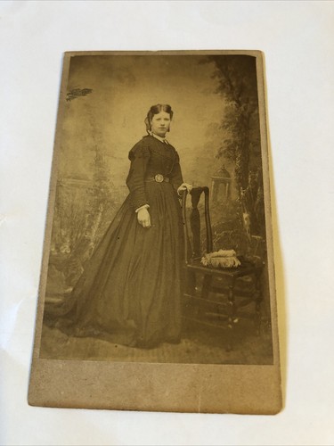 Vintage Victorian Women in Dress CDV Photo Photograph Liverpool | eBay
