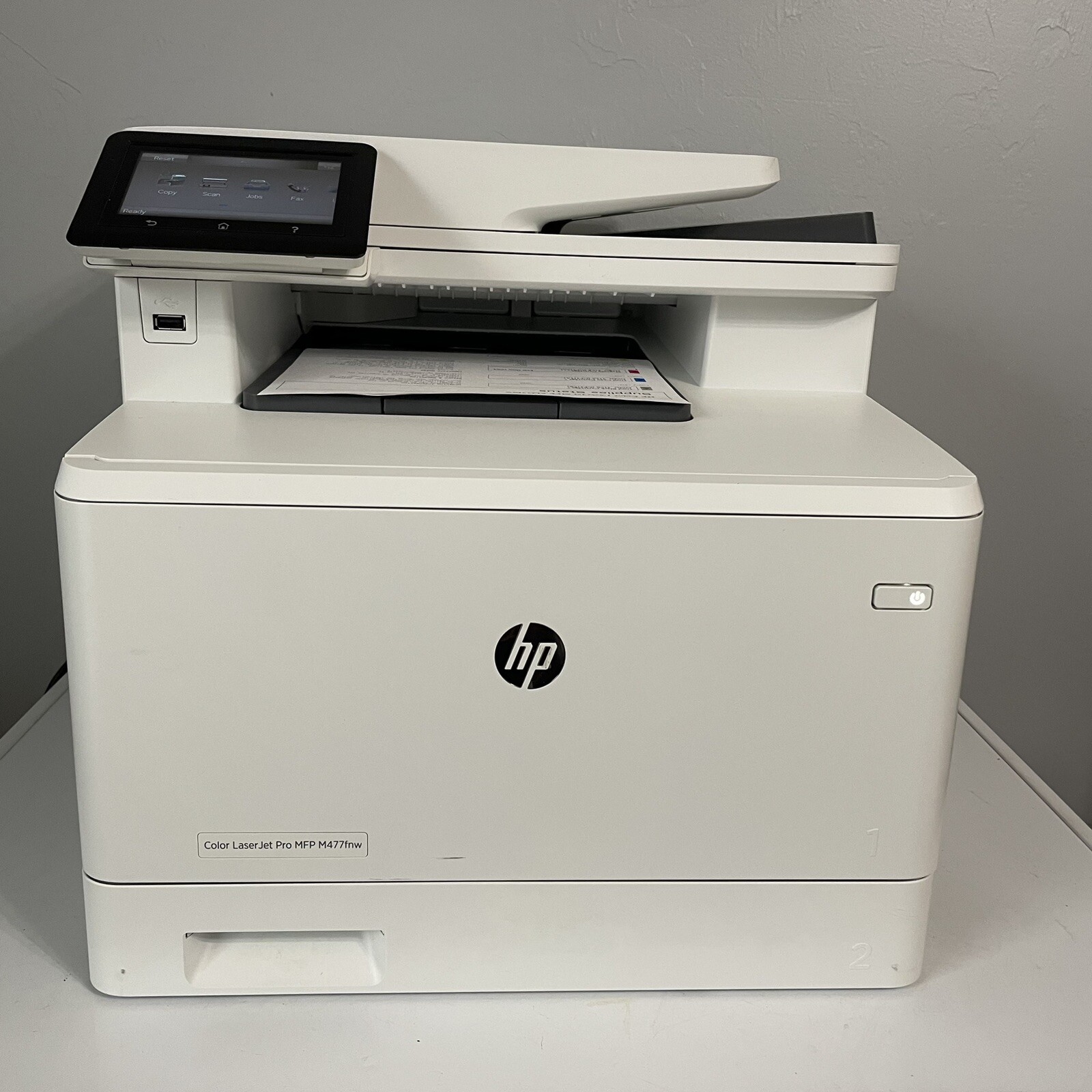 HP Color LaserJet Pro M477FNW All-in-One Laser Printer Page Count 11k ...