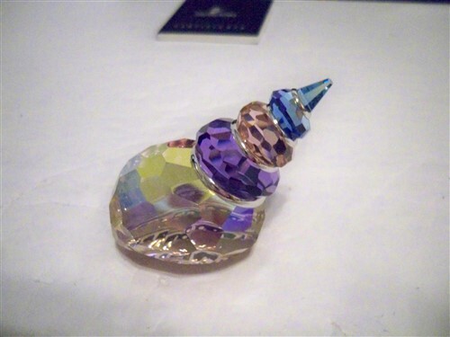 Swarovski Crystal Corunna Blue Violet Shell MIB 626206 for sale online ...