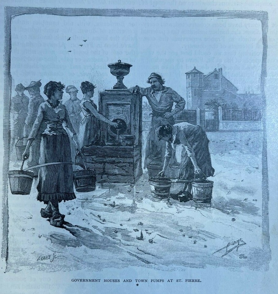 1884 St. Pierre Newfoundland Canada illustrated | eBay