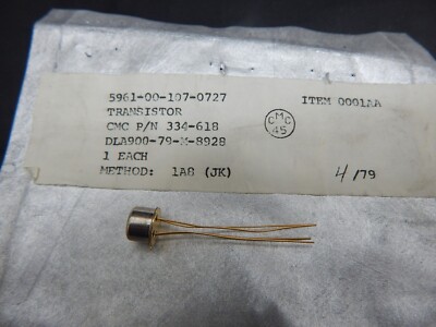 GT 2N3608 TRANSISTOR JFET N-CH AF AMP SWITCH TO-106 - USA SELLER FAST ...