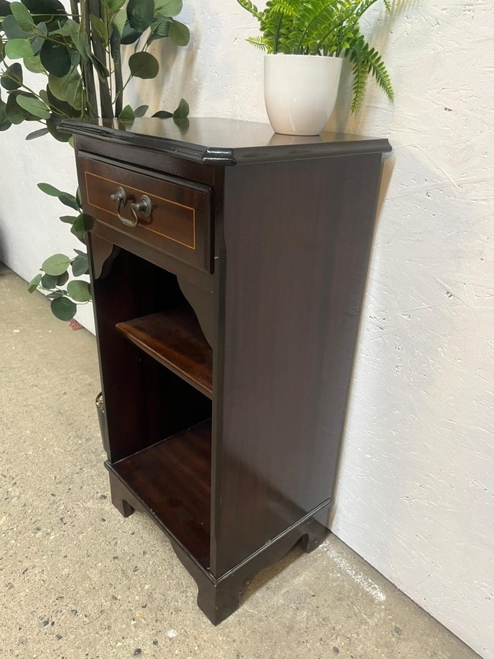 Mahogany Georgian Style Bedside Draw Cabinet | eBay UK