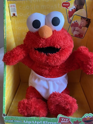 vintage UP UP! ELMO plush doll SESAME STREET nib | eBay