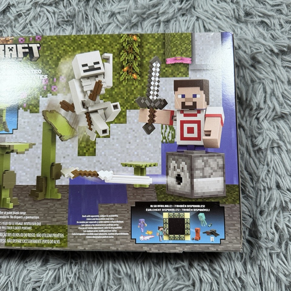 Mattel Minecraft Mojang Studios 10 Piece Play Set Drip Leaf Cave ...