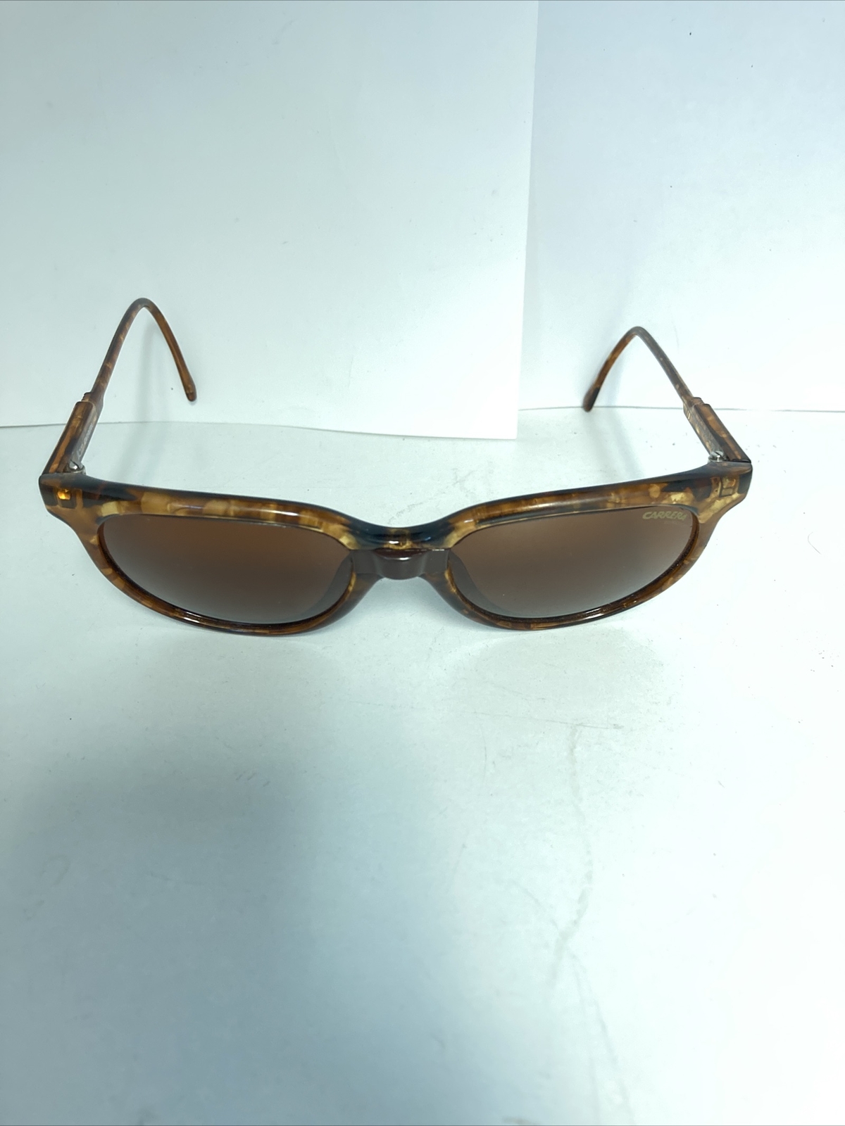 1980s Carerra Ultrasight Tortoise Shell Sunglasses 54… - Gem
