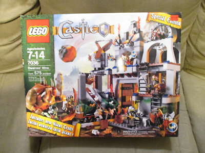LEGO Castle 7036 SPECIAL EDITION New Sealed Box Dwarves Mine Rare MISB ...