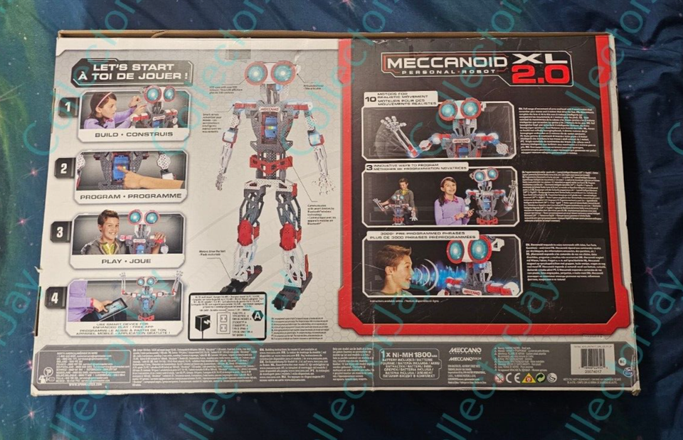 Meccano Meccanoid XL 2.0 Personal 4 Ft Robot 16403 STEM KIT *New Open ...
