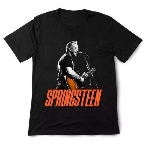 Bruce Springsteen T-Shirt Concert Tour Mens Black Sizes S - 4XL | eBay