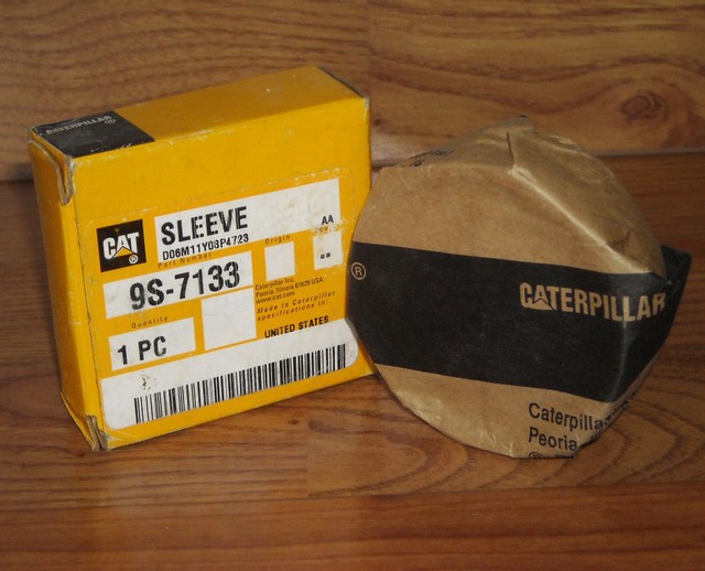 GENUINE CATERPILLAR CAT Part #9S-7133 SLEEVE 572G 571G 627BPP 627B 528 ...