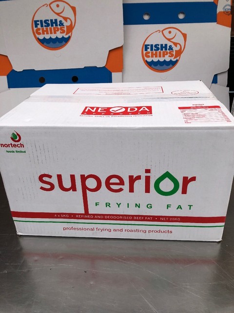 Nortech Foods Limited Superior Beef Dripping Frying Fat 20kg Roasting ...