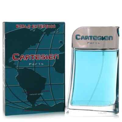 World Extension Cartesien Cologne 3.4 oz EDT Spray for Men by Viviane ...