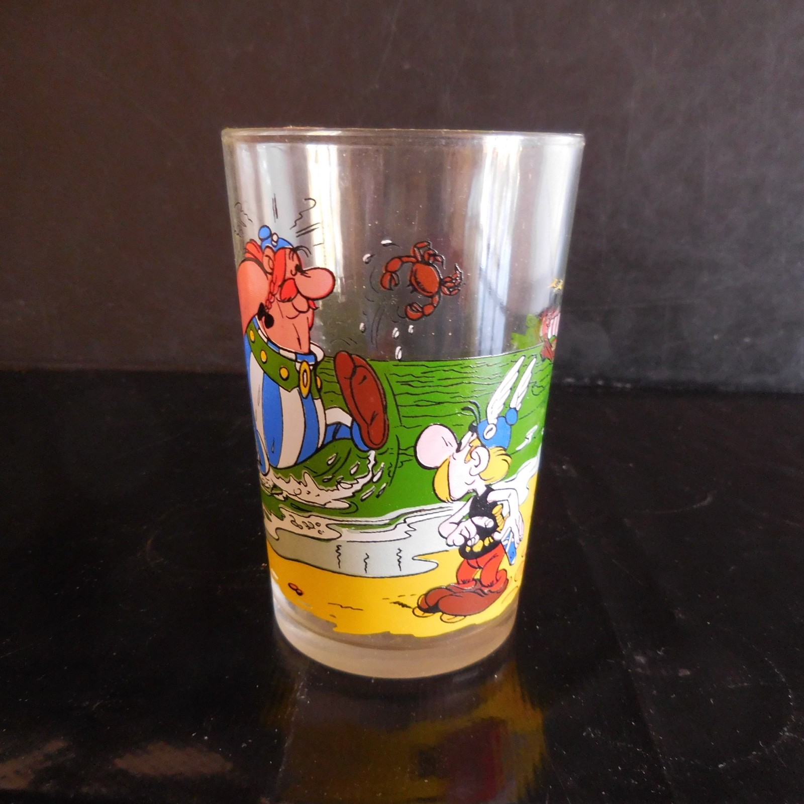 2 verres Astérix Obélix DARGAUD Paris 1968 UDERZO Design XXe France N3265 | eBay