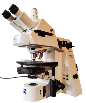 Zeiss Axioplan 2 Imaging Fluorescence Microscope 4 Objectives 6 ...