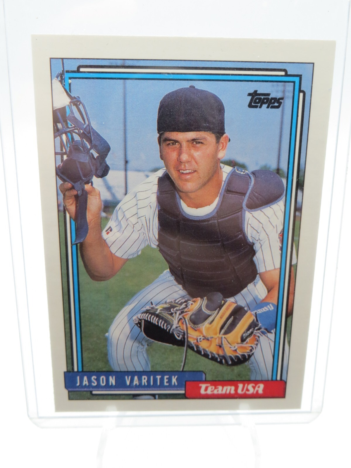 1992 (TEAM USA) Topps Traded #123T Jason Varitek USA Rookie | eBay