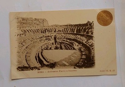 Cartolina Fp 1900 Anno Santo Non Viaggiata Roma Anfiteatro Flavio ...