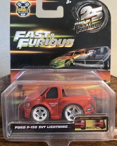 Jada Toys Fast & Furious 25 Years Small Blocks 1/43 Ford F-150 SVT ...