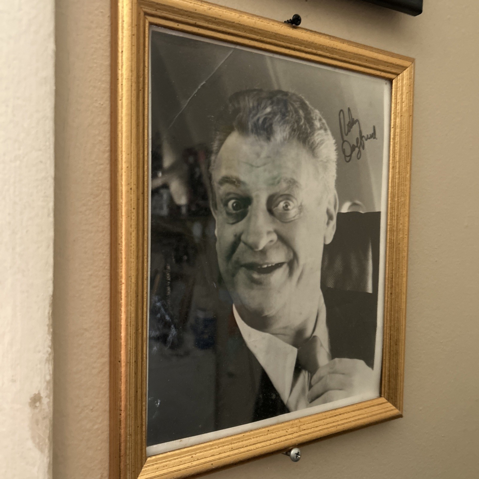 Vintage Hand Signed Autograph Rodney Dangerfield Black And White Photo ...