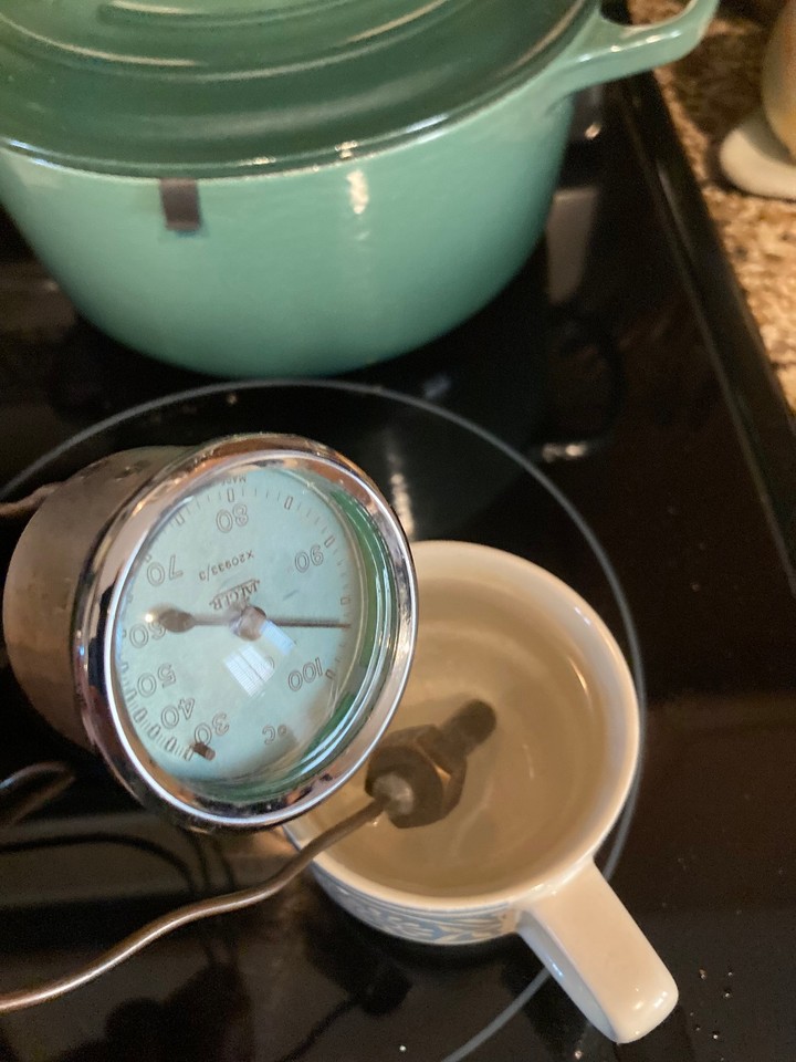 MG TC, MG TD Smiths/Jeager Oil Temperature Gauge. Hard to Find. MGTC ...