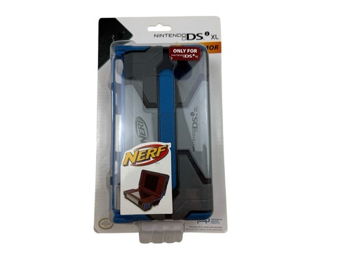 Nerf Armor for Nintendo DSi XL Max Protection Case Blue New Box Damage ...