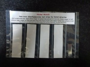 Nickel test paper - Nickel allergy spot test Nickel watch | eBay