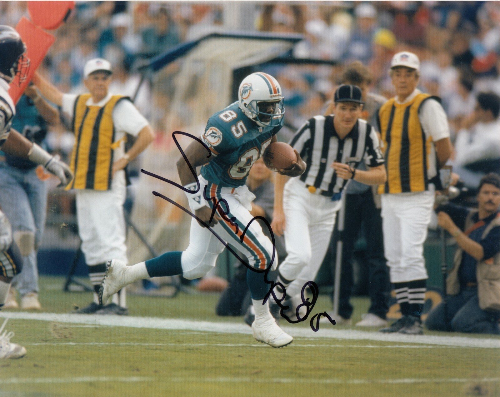 Mark Duper #1 8x10 Signed Photo w/ COA Photo Miami Dolphins 031019 | eBay