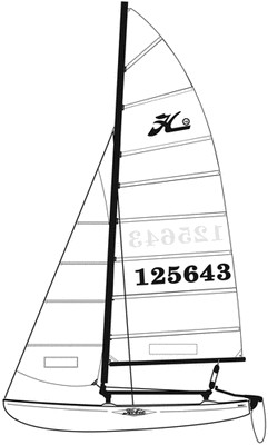 Hobie Cat Drawing