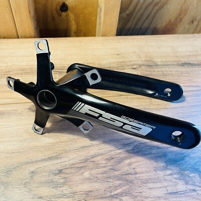 FSA Gossamer Crankset Short 165 Compact Triple Crank Arms 24mm Spindle ...