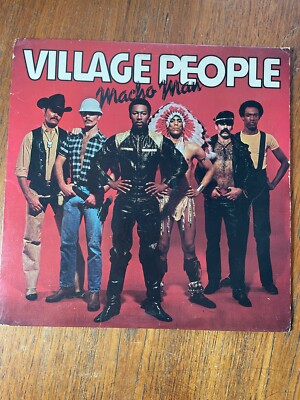 Village People - Macho Man LP Vinyl 1978 Casablanca Funk Soul Disco ...
