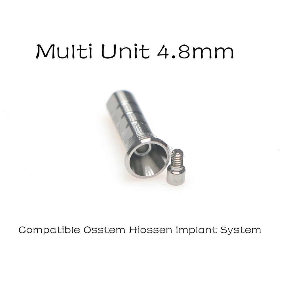 Dental Hiossen/Nobel/Adin Temporary Cylinder Ti fits Multi-unit ...