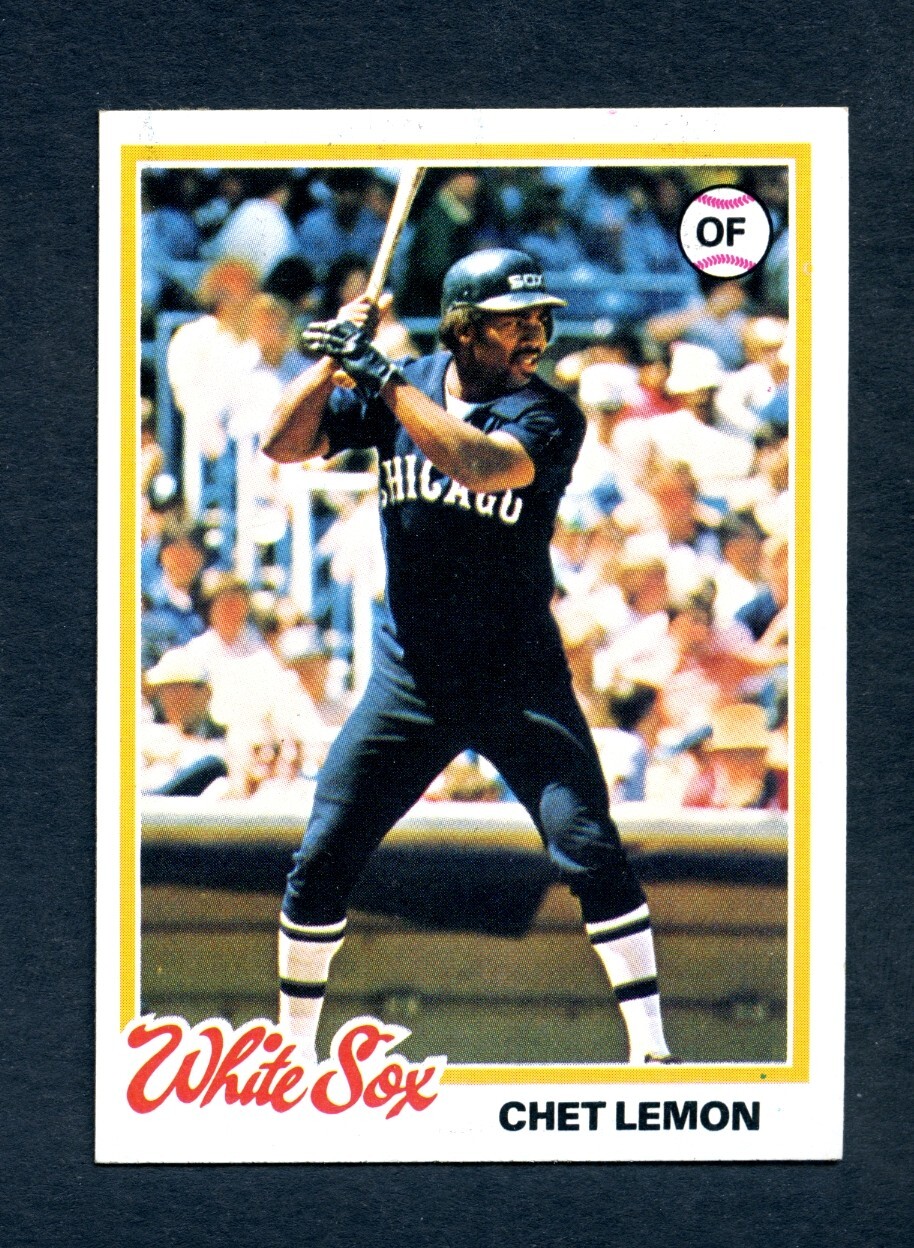 1978 Topps Baseball Card #127 Chet Lemon White Sox EX-MT | eBay