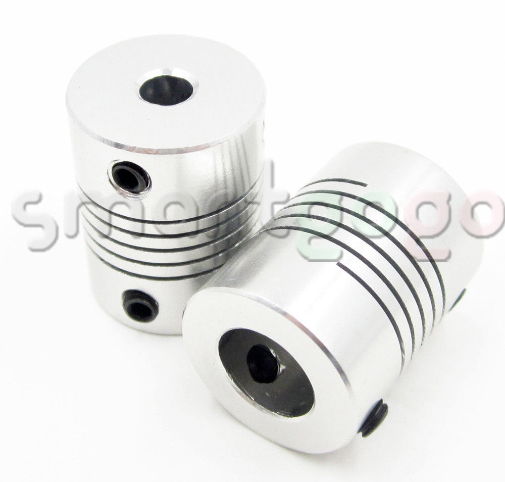 D19L25 Flexible Shaft Coupling CNC Stepper Motor Connector adapter 3 ...