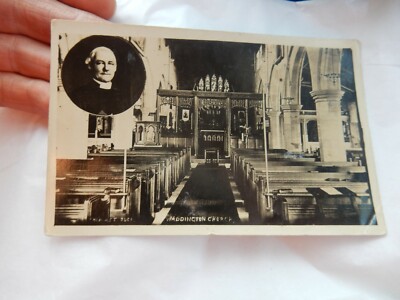 WADDINGTON CLITHEROE original old postcard CHURCH | eBay