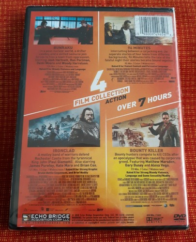 4-Film Collection: Action (DVD) for sale online | eBay