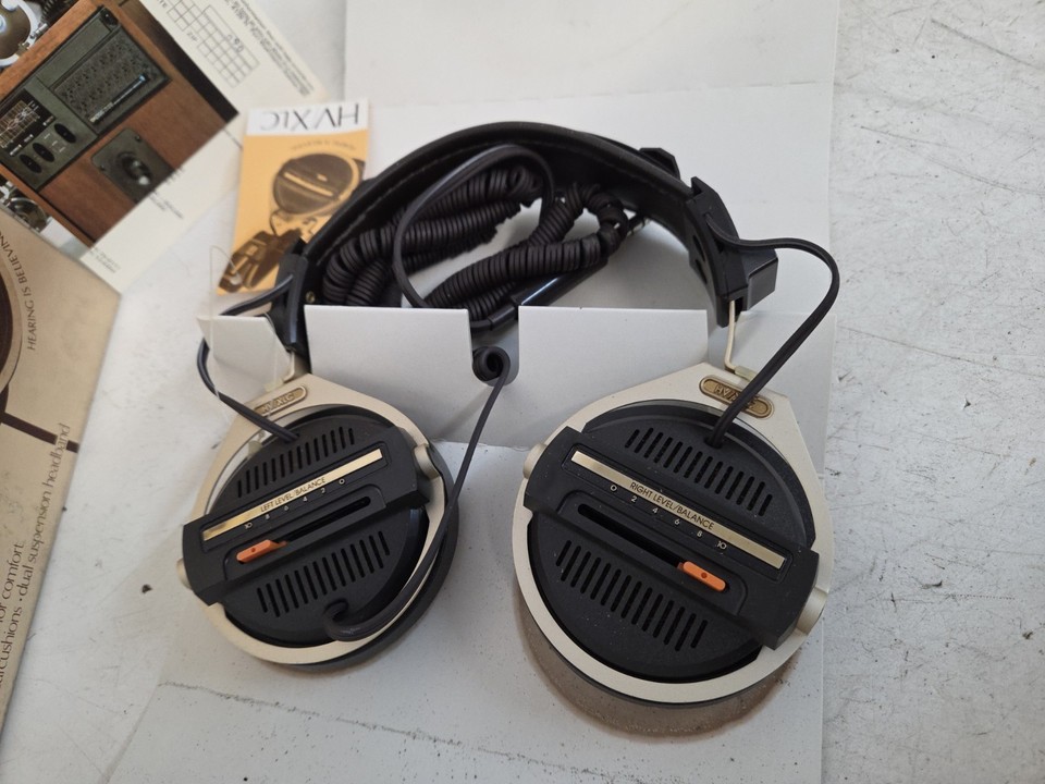 Vintage NOS Koss HV/XLC Stereo Headphones - Read - Needs New Foam | eBay