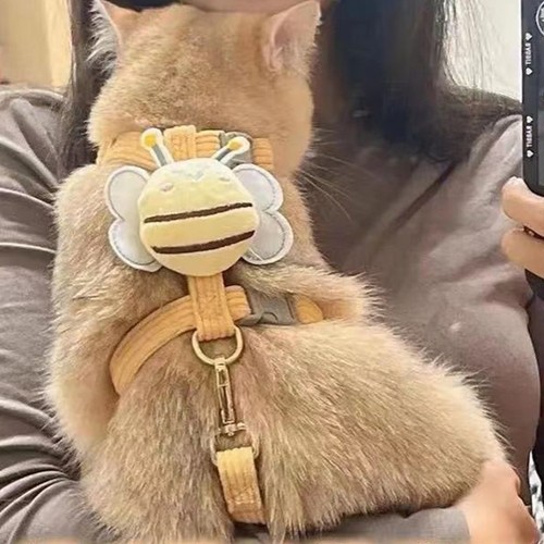 Cats Harness Adjustable Cartoon Harness For Small Medium Dogs Cats Pets ...