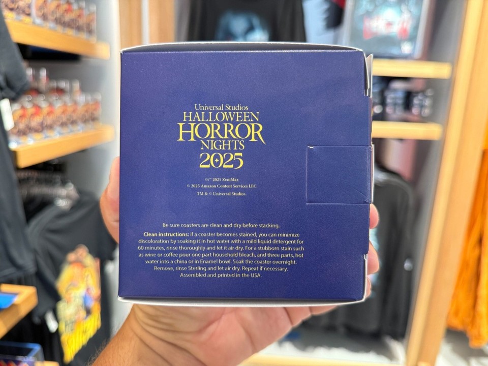 Universal Halloween Horror Nights HHN 2025 Fallout Coaster Set Of 4 | eBay
