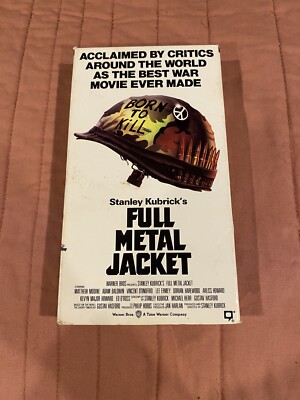 Full Metal Jacket (VHS, 1991) 85391176039| eBay