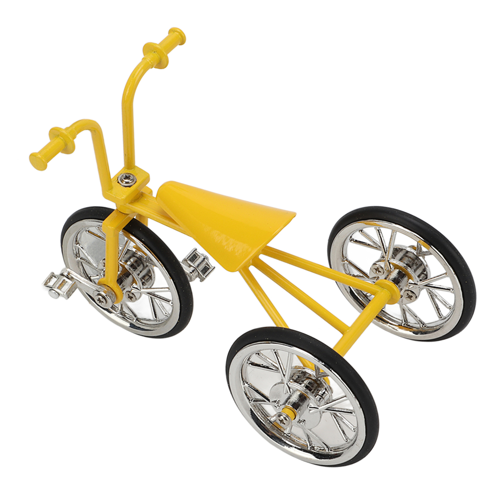 Toy Tricycle Model 3D Car Model Removable Tricycle Ornament Bike ...
