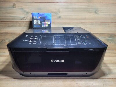 Canon PIXMA MX922 All In One Printer + New Ink ... Tested & Working ...