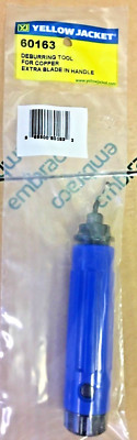 Yellow Jacket Deburring Tool *NEW STYLE #60163, Copper Pipe, Aluminum ...