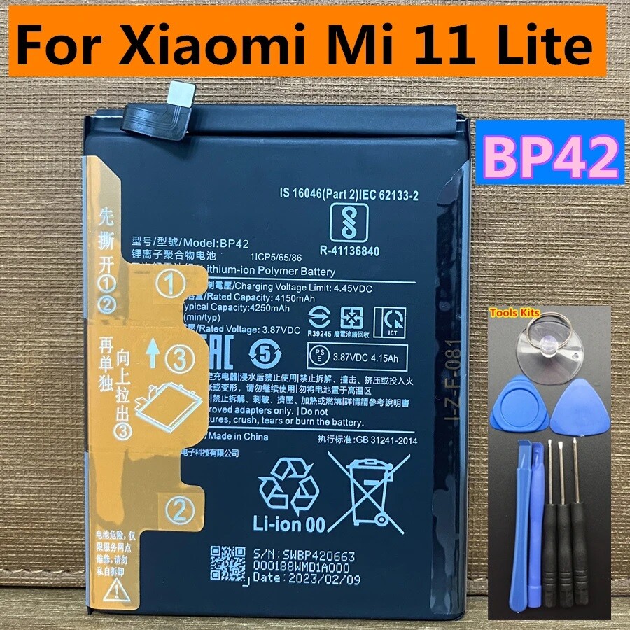 New BP4B 4250mAh Battery For Mi 11 Lite / Mi 11 Lite 5G | eBay