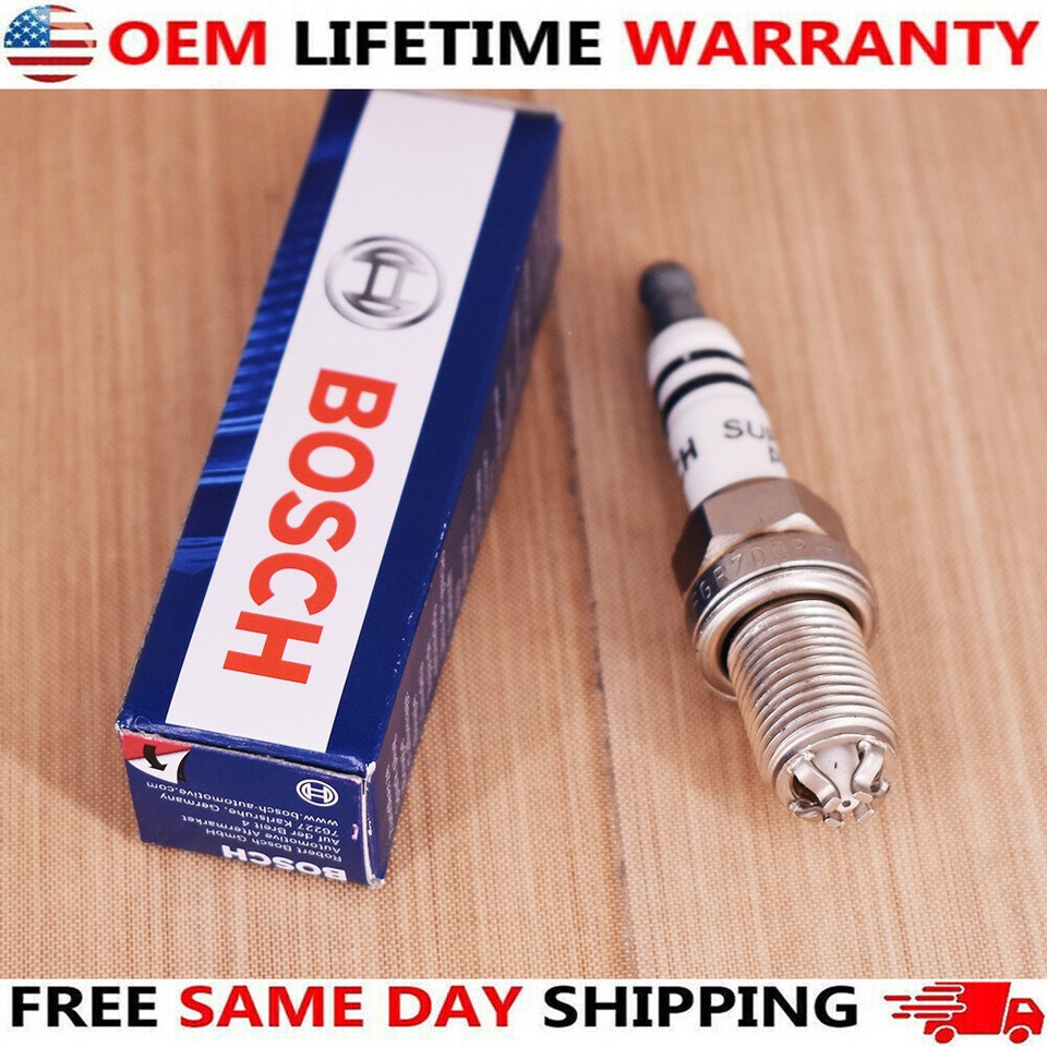 6X SparkPlugs Bosch FGR7DQP Platinum+4 4417 For BMWE39 E46E83 E36E53 ...